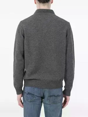 ZANONE Mélange-effect Polo Shirt
