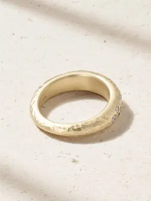MARLO LAZ The Sire 14-karat Diamond Ring