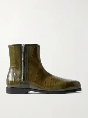 Striped Boots For Men