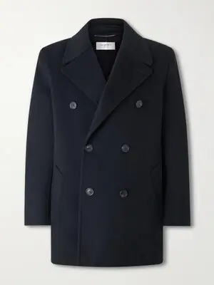 Saint Laurent Double Breasted Outerwear For Men