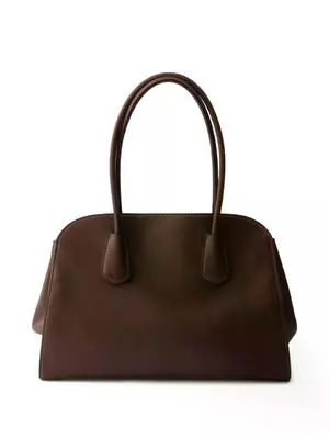Prada Medium Leather Tote - Brown