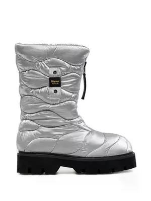 BLAUER. Elsie Quilted Zip Up Boots