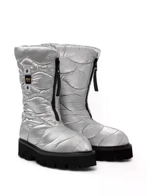 BLAUER. Elsie Quilted Zip Up Boots