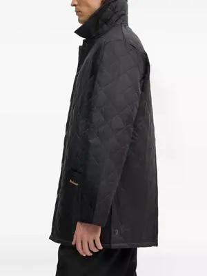Barbour Liddesdale Diamond-quilt Jacket - Black