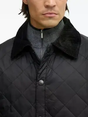 Barbour Liddesdale Diamond-quilt Jacket - Black