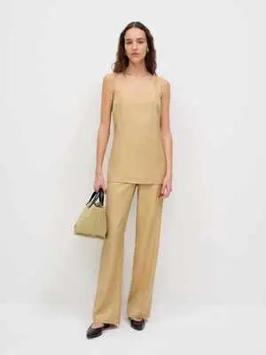 High Rise Linen Pants and Top Sets
