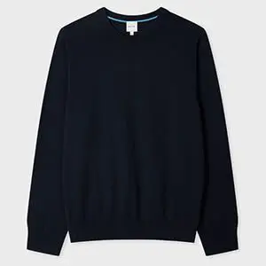 Paul Smith Organic Cotton Knitted Sweater - Blue