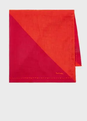 Paul Smith And Red Bandana Scarf
