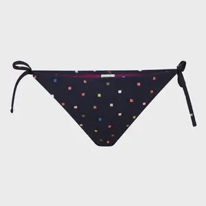 Paul Smith Tile Spot Bikini Bottom - Blue