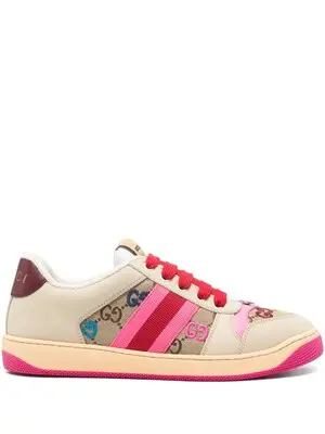 Gucci Screener Leather Sneakers