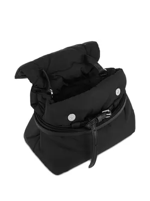 Moschino Nylon Backpack With Top Handle - Black