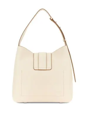 Hogan Leather Hobo Bag - White