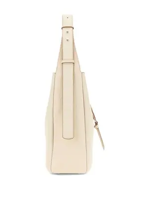 Hogan Leather Hobo Bag - White
