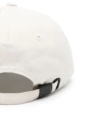 Y3 Logo Baseball Cap - White