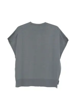 ALYSI Cotton T-shirt - Grey