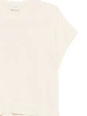 ALYSI Cotton T-shirt - White