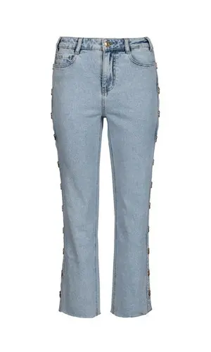Generation Love Stephen Button Wide-leg Jeans