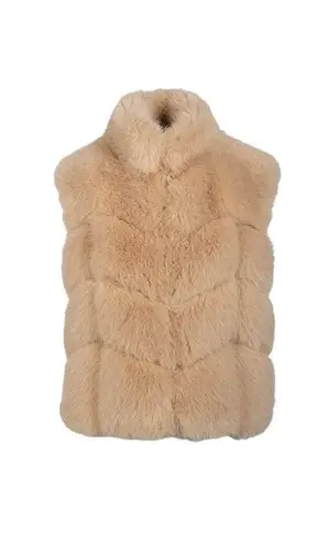 Generation Love Faux Fur Vests For Women