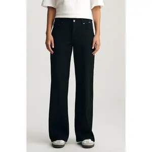MAVI Sabrina Wide-leg Jeans - Black Move