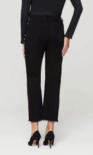 Generation Love Han Pearl Cropped Straight-leg Jeans