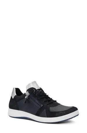 ARA Riviera Sneaker - Navy/silver