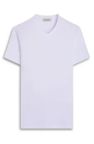 Bugatchi Holden Pima Cotton T-shirt - White