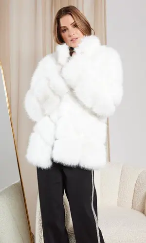 Generation Love Louisa Faux Fur Jacket