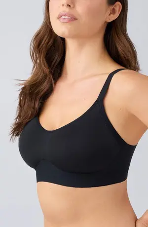 Wacoal Lounge Easy Like Sunday Wire Free T-shirt Bra - Black