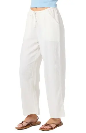 O'Neill Cotton Gauze Wide Leg Pants