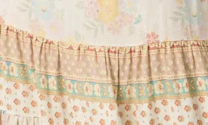 O'Neill Floral Print Tiered Maxi Dress - Tapioca