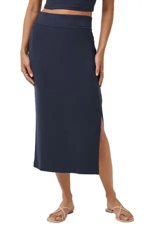 Travis Mathew Cloud Rib Midi Skirt