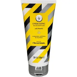 CLEVERMAN Energizing Face & Beard Scrub With Menthol - N/a
