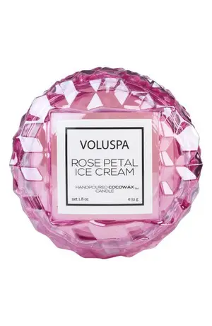Voluspa Roses Macaron Candle - Rose Petal Ice Cream