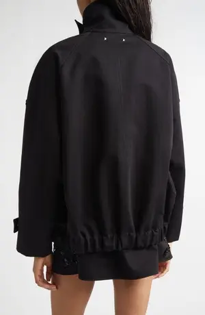 GOLDEN GOOSE Journey Short Trench Coat