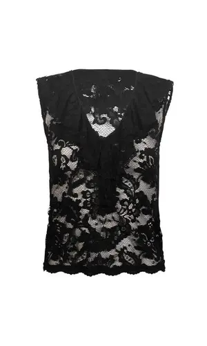 Generation Love Saige Lace Top - Black