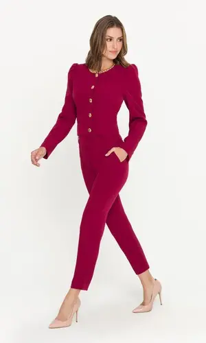Generation Love Tula Crepe Pants - Red