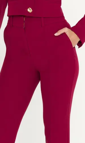 Generation Love Tula Crepe Pants - Red