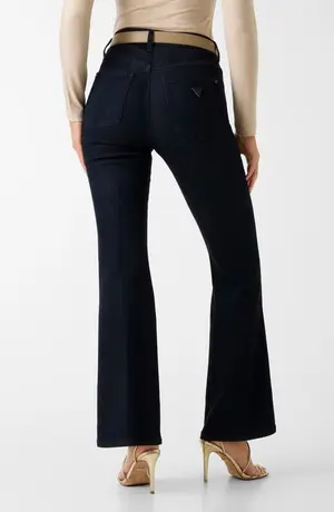 Guess High Waist Flare Leg Jeans