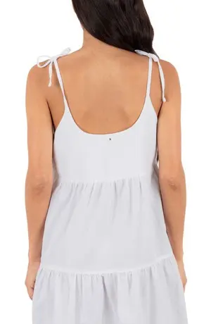 Hurley Tiered Cover-up Minidress
