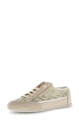 CANDICE COOPER Lace-up Sneaker - Desert Beige