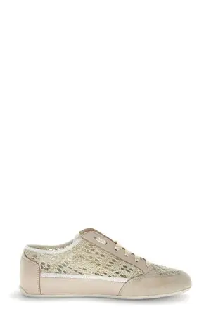 CANDICE COOPER Lace-up Sneaker - Desert Beige