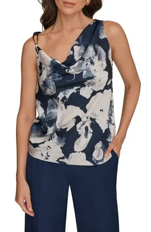 Donna Karan New York Printed Tops For Women