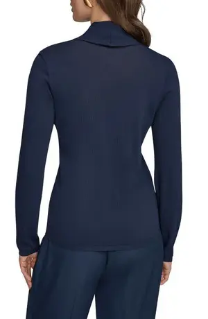 Donna Karan New York Drape Neck Sweater