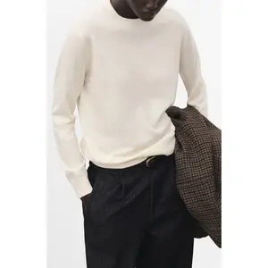 Mango Crewneck Sweater - Ecru