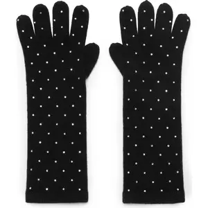 Generation Love Coco Crystal Gloves - Black