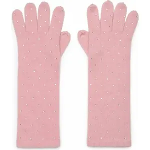 Generation Love Coco Crystal Gloves - Pink