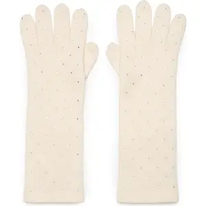 Generation Love Coco Crystal Gloves - White