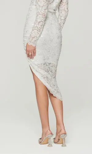 Generation Love Nellia Sequin Lace Midi Skirt