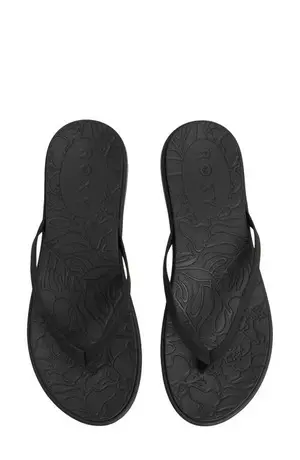 Roxy Calabasas Flip Flop - Black