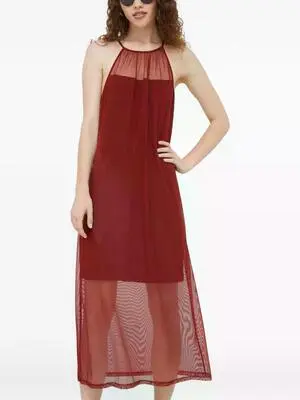 Dkny Halterneck Midi Dress